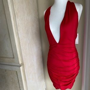Tobi | Dresses | Nwt Sexy Red Midi Dress | Poshmark